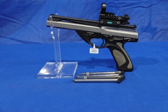 BERETTA 22 LR SEMI-AUTO PISTOL TARGET MOD : U22 NEOS W/MUELLER RED DOT ...