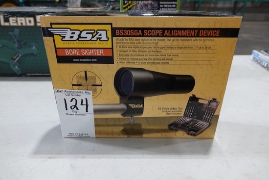 BSA BORE SIGHTER BS30SGA SCOPE ALIGNMENT DEVICE | Online Auctions ...