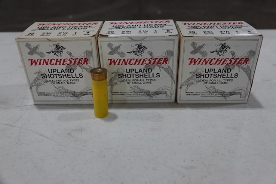 WINCHESTER 20 GA UPLAND HEAVY GAME LOADS SHELLS 25/BOX (X3) | Guns ...