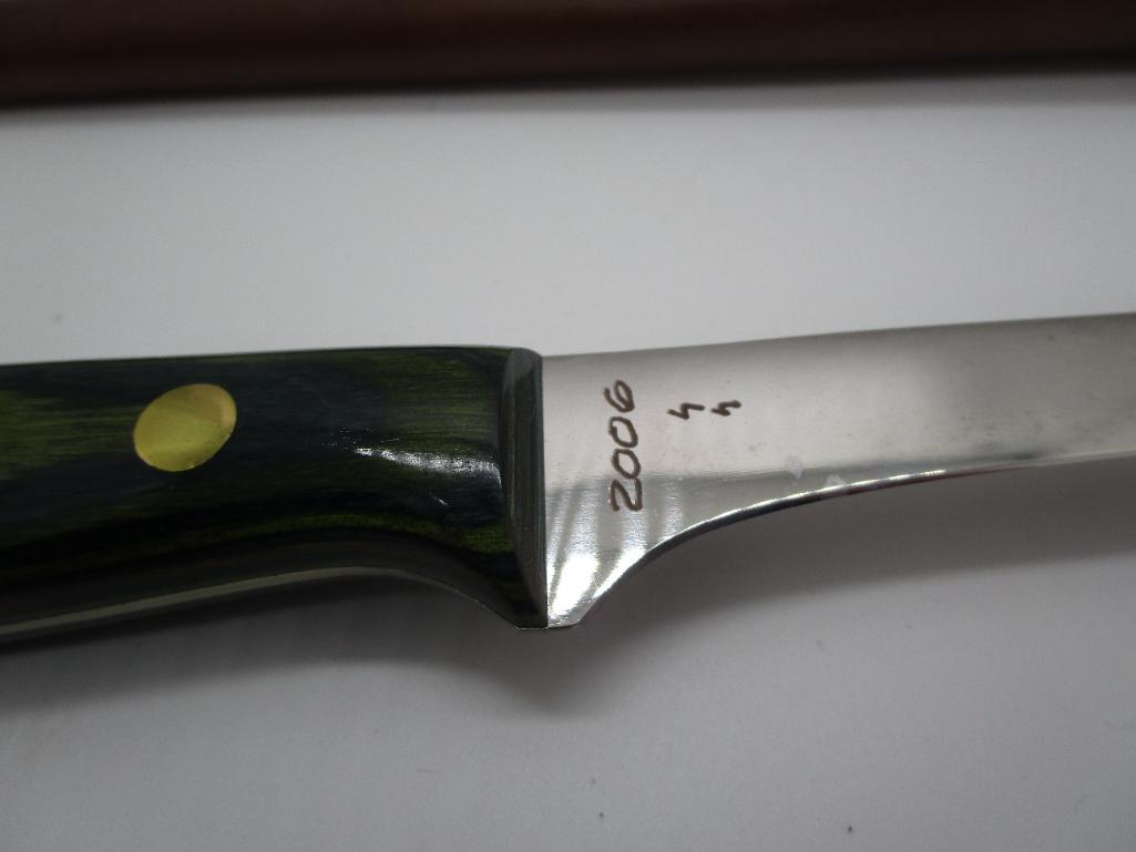 2006 Don Canney Leach Lake Filet Knife and | Proxibid