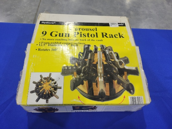 Carousel Pistol Rack | Guns & Military Artifacts Gun Storage Gun Racks ...