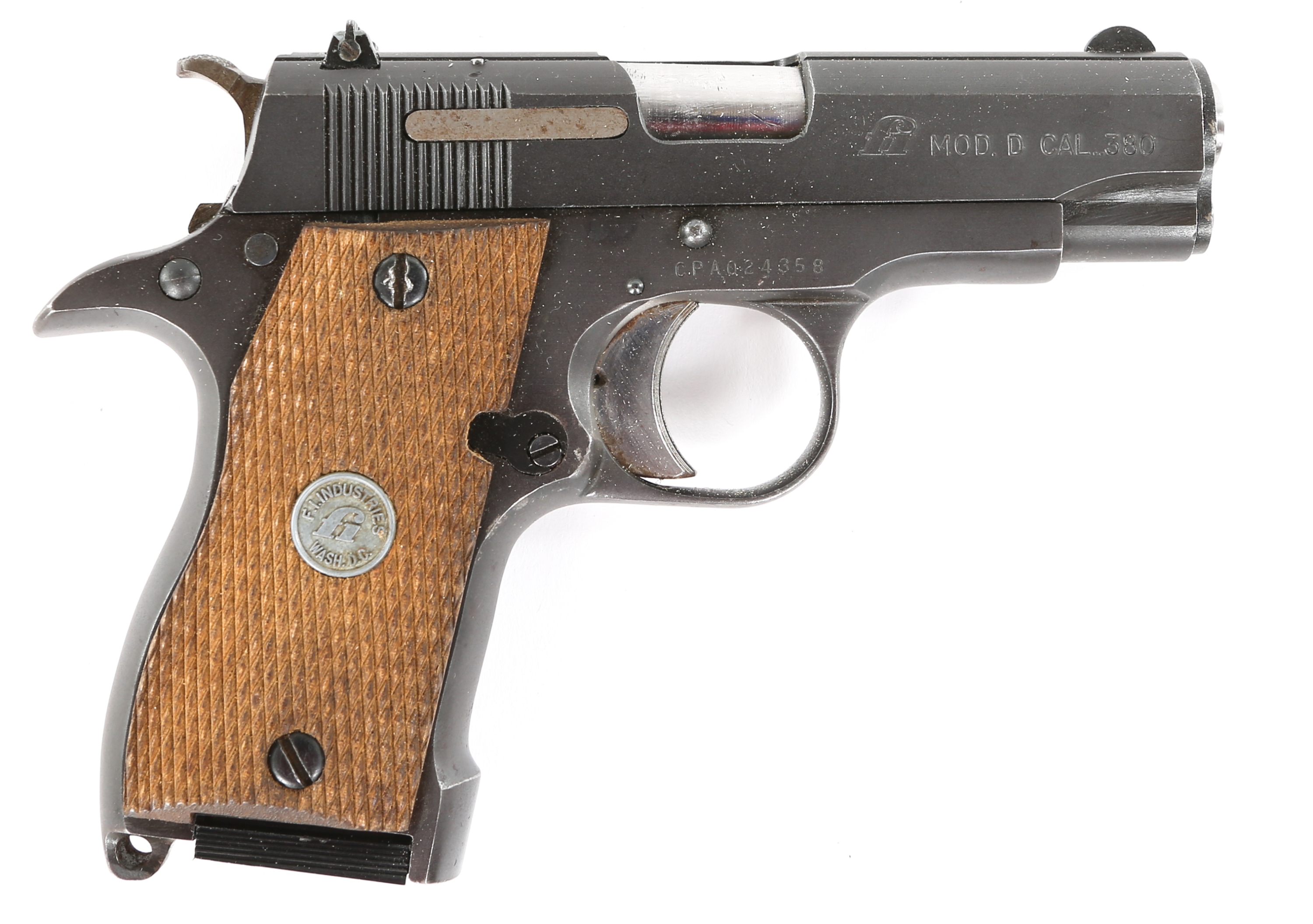 GARCIA F.I. MODEL D SEMI-AUTO .380 CALIBER PISTOL | Proxibid