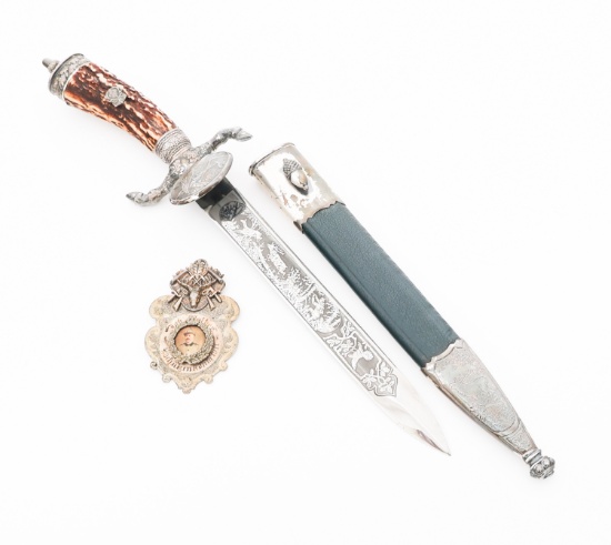 WWII GERMAN HUNTING ASSOCIATION DAGGER by EICKHORN | Guns & Military ...