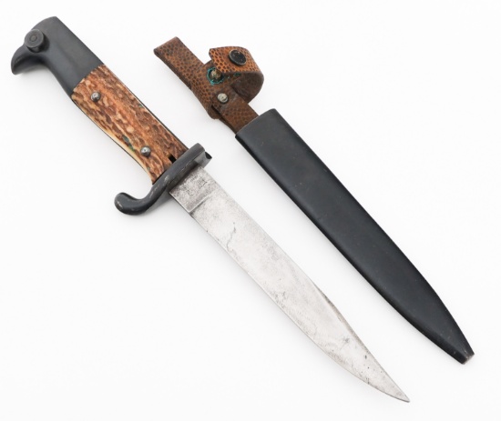 WWII GERMAN BOOT KNIFE by WKC WITH SCABBARD | Guns & Military Artifacts ...