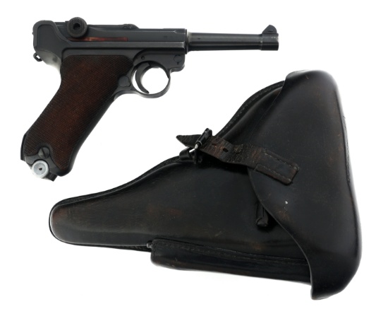 1940 GERMAN 42 MAUSER P08 9mm LUGER PISTOL | Guns & Military Artifacts Militaria WW1 & WW2 ...