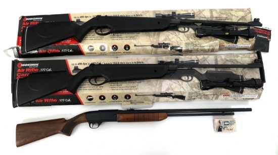 MARKSMAN AIR RIFLES, SEARS BB GUN, & CAP GUN | Guns & Military ...