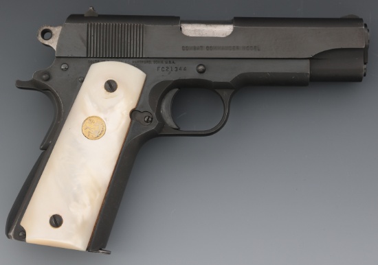 COLT Mk IV SERIES 80 COMBAT COMMANDER PISTOL | Online Auctions | Proxibid