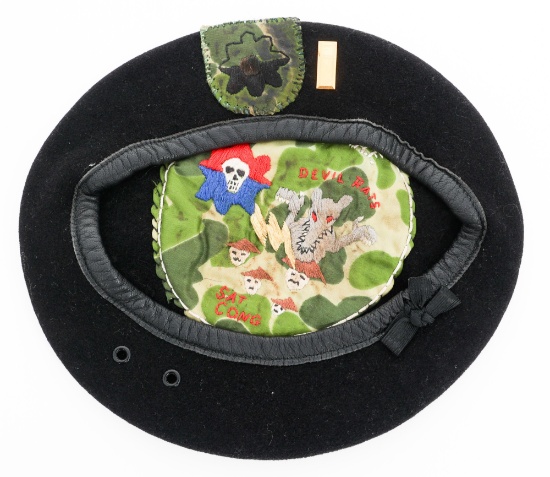 VIETNAM WAR US ARMY 9th INFANTRY DIVISION BERET | Guns & Military ...
