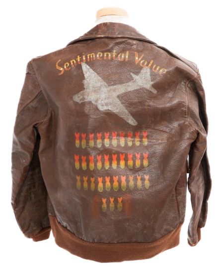 WWII USAAF BOMBER NAMED TYPE A-2 FLIGHT JACKET | Guns & Military ...