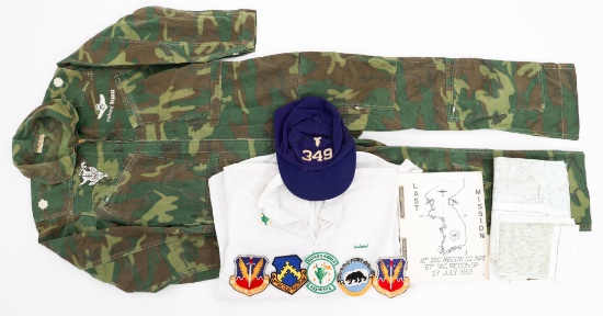 VIETNAM WAR USAF 433rd TFS NAMED PARTY SUIT GROUP | Guns & Military ...