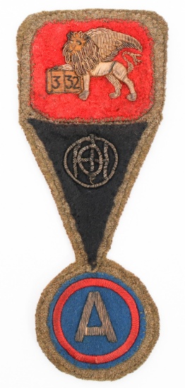 WWI AEF 332nd INF REGT, 83rd DIV., 3rd ARMY PATCH | Guns & Military ...