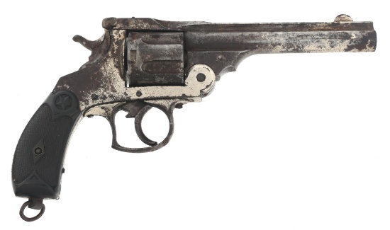 BELGIAN FRONTIER ARMY 44WCF CAL TOP BREAK REVOLVER | Guns & Military ...