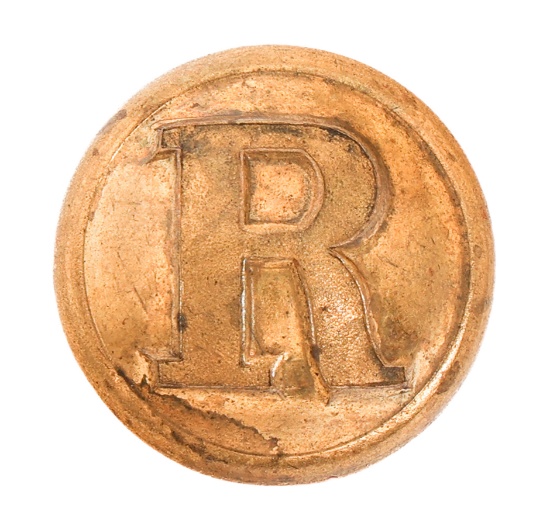 CIVIL WAR CONFEDERATE STATES RIFLEMAN BUTTON | Guns & Military ...