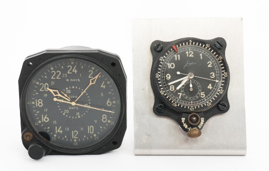 WWII GERMAN COCKPIT & US NAVY 8 DAY CLOCKS | Guns & Military Artifacts ...