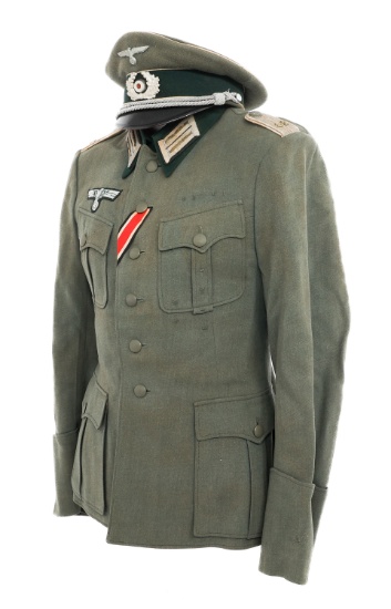 WWII GERMAN 87th INFANTRY LIEUTENANT UNIFORM | Guns & Military ...