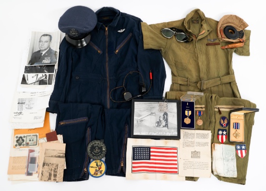 WWII USAAF CBI 16th FIGHTER SQ PILOT GROUPING | Guns & Military ...