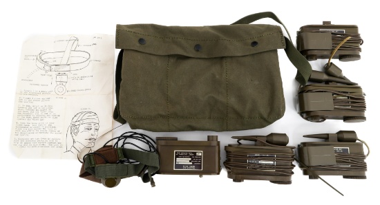 VIETNAM WAR US ARMY TRC-3A SEISMIC DETECTOR SET | Guns & Military ...