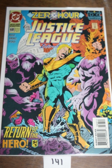 Zero Hour Justice League Internat Comic Book, Return Of The Hero ...