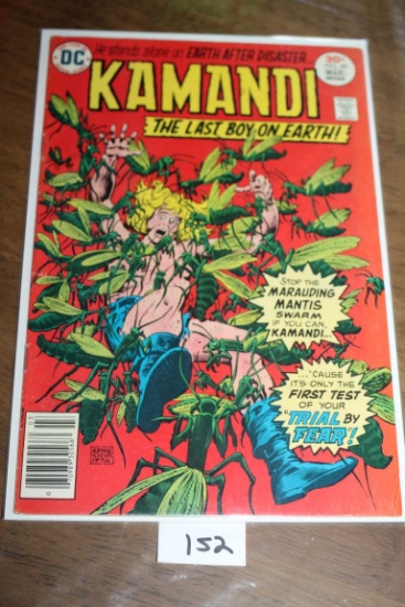 Kamandi Comic Book, The Last Boy On Earth, 30 Cents, #49, Mar., The ...