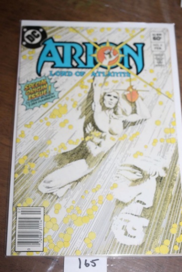 Arion Comic Book, Lord Of Atlantis, Special Origin Issue, 60 Cents, #4 ...
