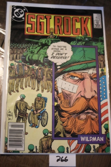Sgt. Rock Comic Book, Wildman, 75 Cents, #402, July 1985, DC Comics ...