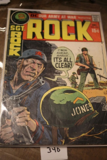 Sgt. Rock Comic Book, Our Army At War Featuring Rock, 15 Cents, #226 ...