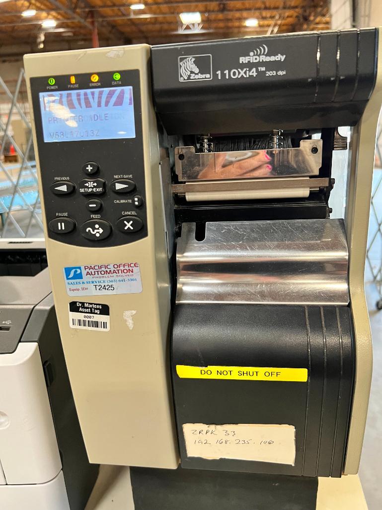 (2) Zebra Printers; (1) Zebra Printer, Model | Proxibid