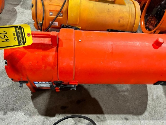 Ecko Air Mover 8" Confined Space Blower | Heavy Construction Equipment ...