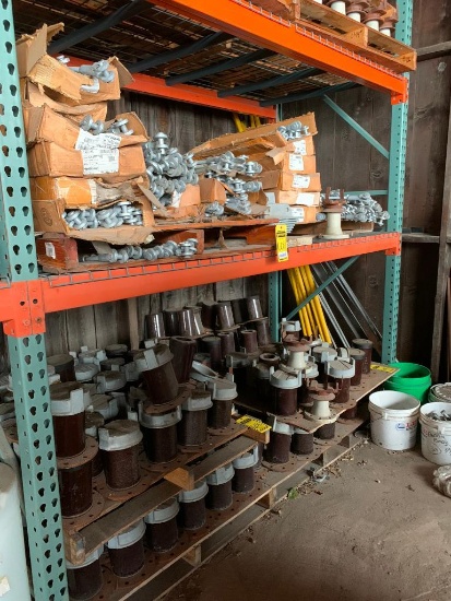 Contents of (5) Bays of Pallet Rack; Eccentric Reducers, Guy Strain ...