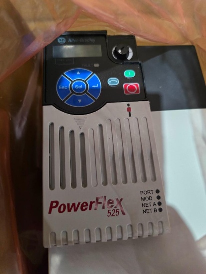 Allen-Bradley PowerFlex 525 VFD, Allen-Bradley Contact Relay Switch ...