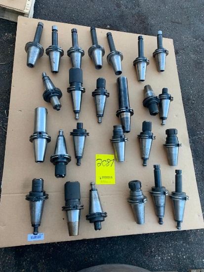 (25x) Assorted 50 Taper Tool Holders | Heavy Construction Equipment ...