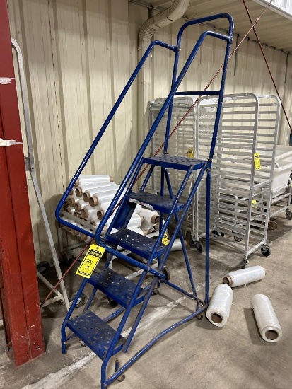 (2) Rolling Step Ladders ($50 Loading fee will be added to buyer's ...