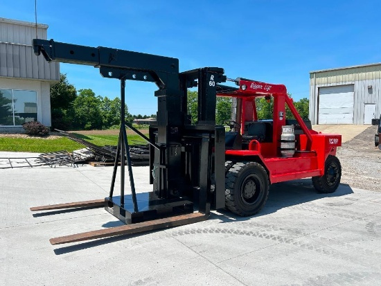 2006 HMS Riggerlift 60,000-LB. Capacity Forklift, Model Riggerlift R60 ...