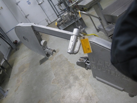 Jarvis Model 1008077 Buster V Beef Splitting Ban Saw SN 212004 ...