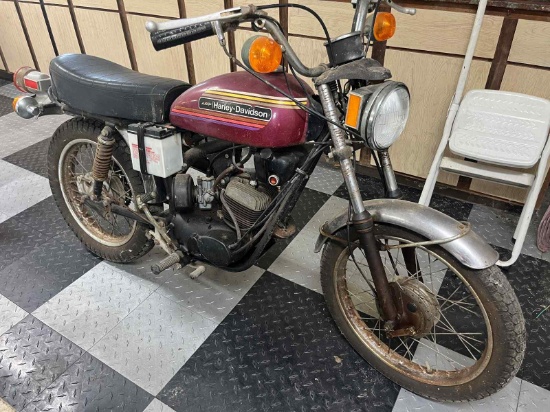 1974 Harley Davidson Z 90cc, 2,113 mi., all orig. | Art, Antiques ...