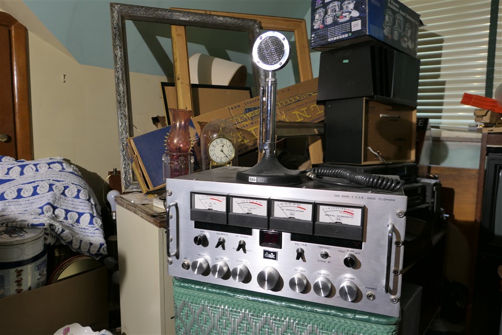 Rare DAK Mark X CB Radio Telephone w/Microphone | Proxibid