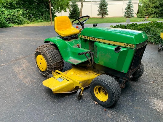 John Deere 400 Garden Tractor Attachments | Fasci Garden