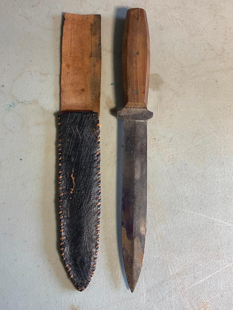 Rare Early Case Commando Knife with Sheath | Proxibid