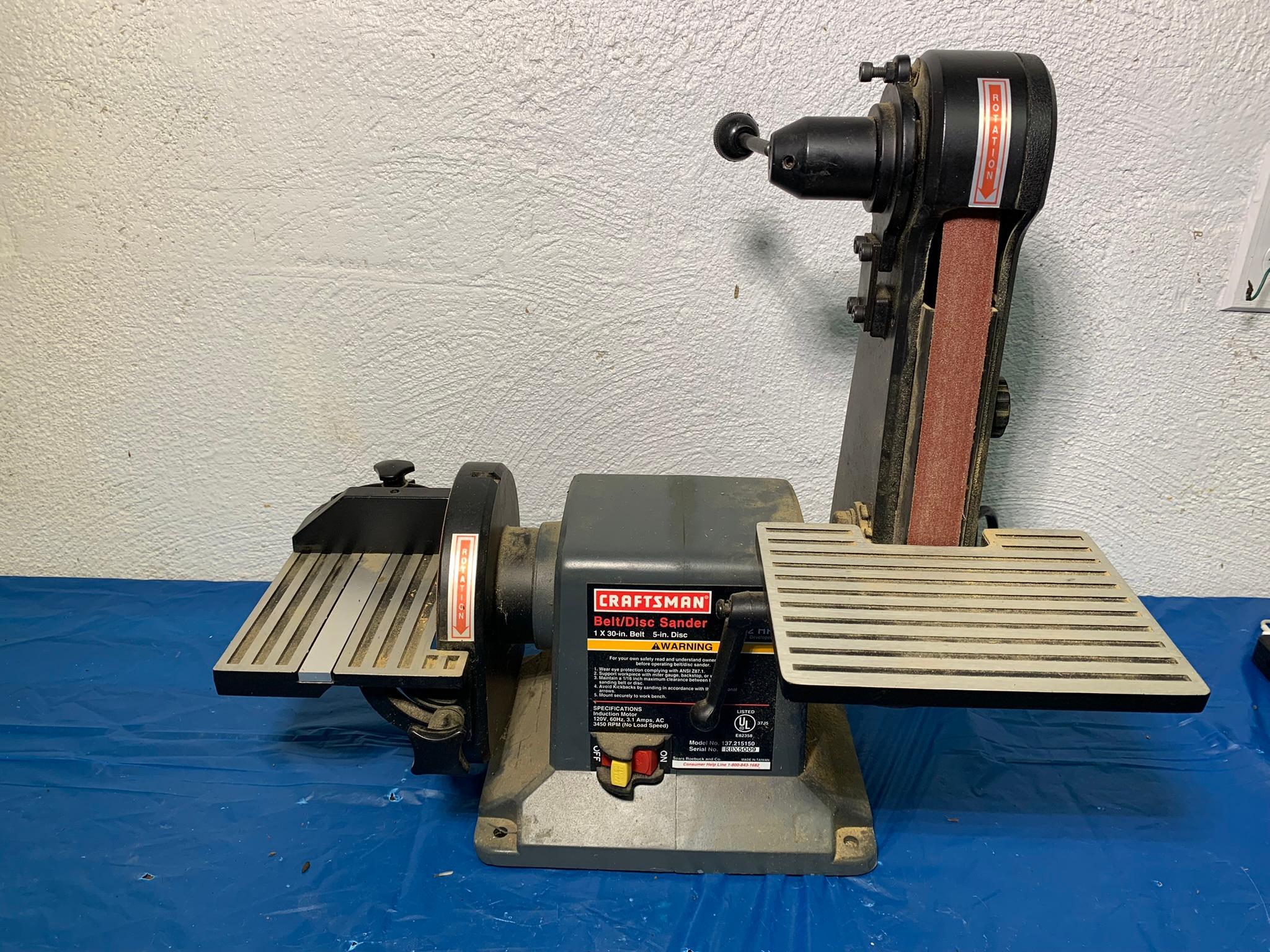 Craftsman 1x30 belt sander store