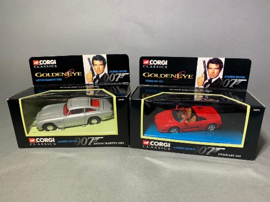 Corgi - James Bond 007 Goldeneye Ferrari F355 Spyder Diecast Model ...
