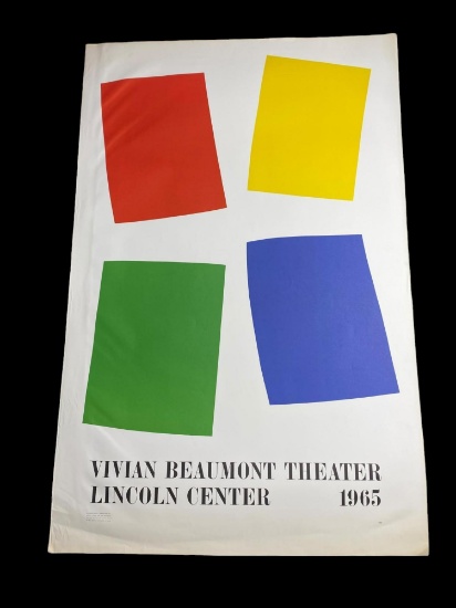 Rare Screen Printed Exhibition Poster Ellsworth Kelly | Art, Antiques ...