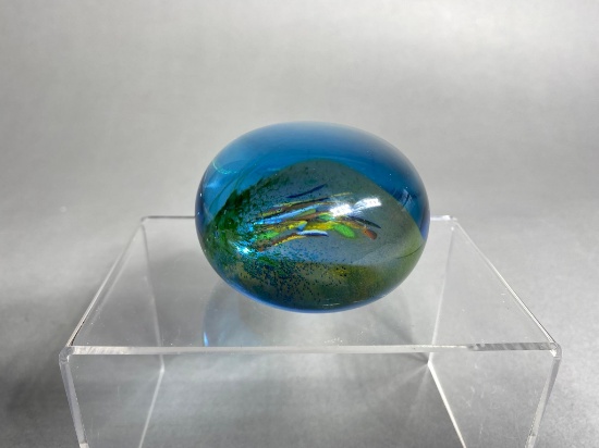 Vintage Art Glass Paperweight Italian Dominick Labino | Art, Antiques ...