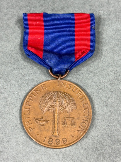 PHILIPPINE INSURRECTION NUMBERED MEDAL | Online Auctions | Proxibid