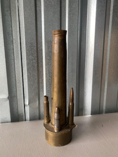 Vintage Artillery Shell Trench Art | Art, Antiques & Collectibles Art ...