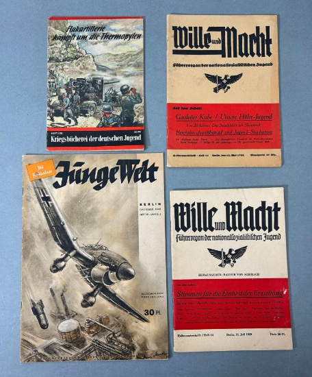 WWII Nazi German Hitler Youth HJ Publications | Guns & Military ...