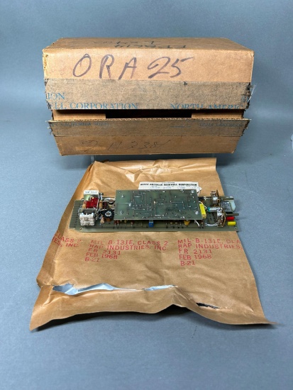 NASA 1968 - 1969 Amplifier Circuit Board in Original Box | Art ...