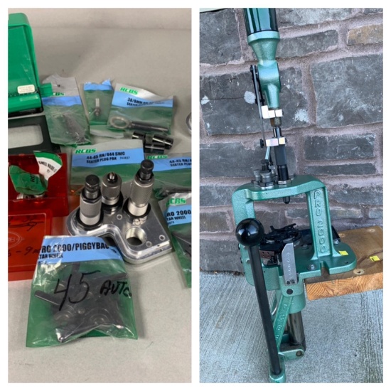 Reloading Press Plus Dies and Accessories | Online Auctions | Proxibid