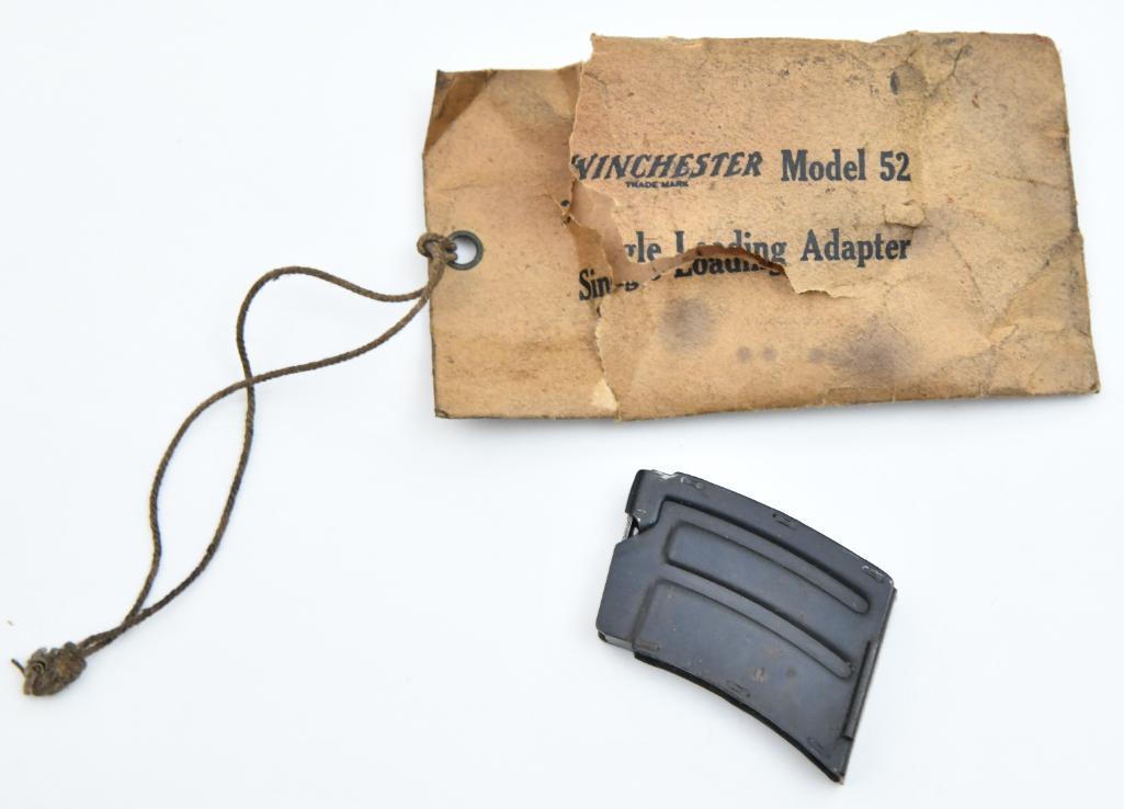 Original Winchester Model 52 single loading | Proxibid