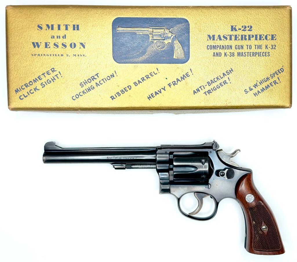 Smith & Wesson Model K-22 Masterpiece | Proxibid