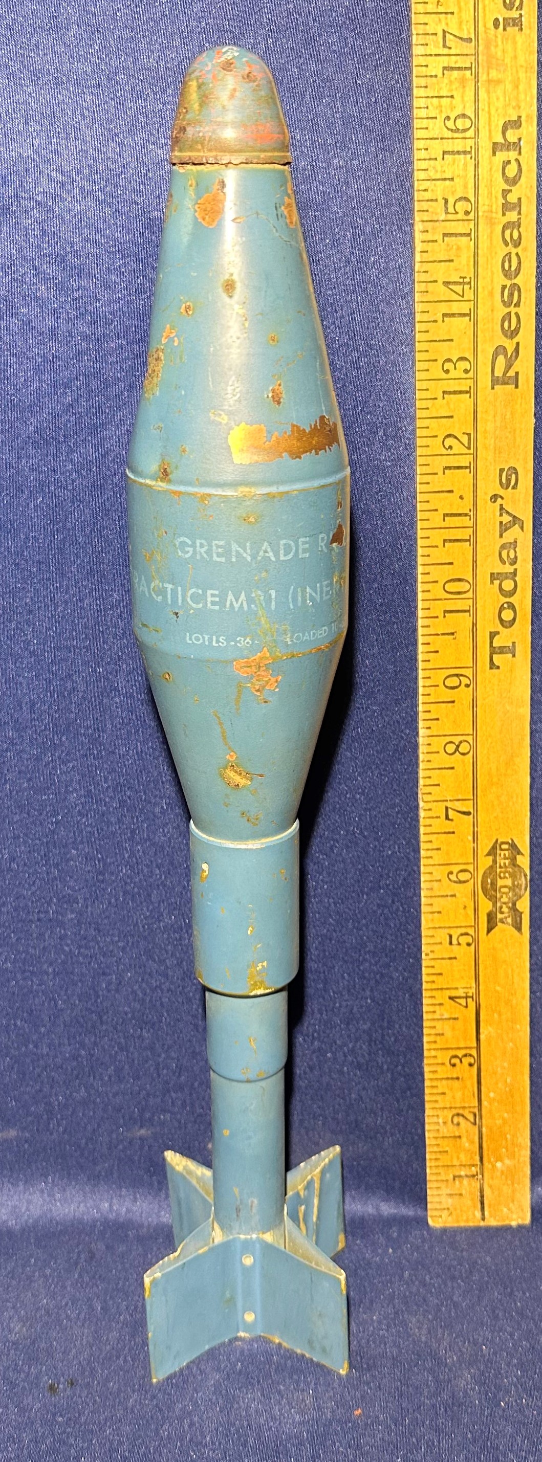 M31 Inert Practice Rifle Grenade | Proxibid